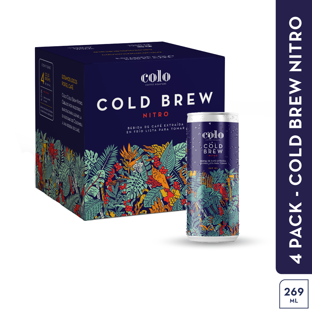 4-Pack Cold Brew Nitro – Pola del Pub